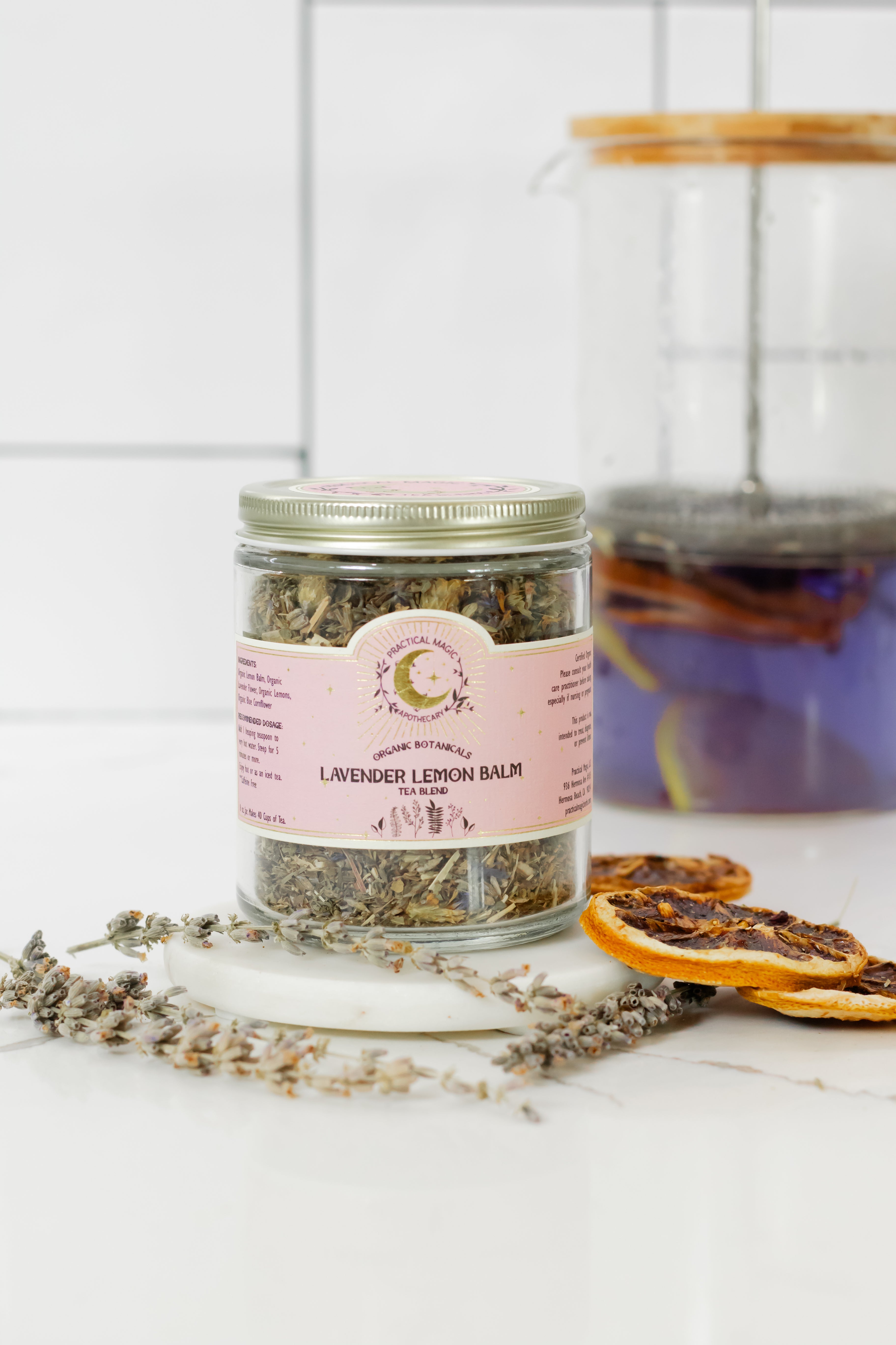 Lavender Lemon Balm tea – PracticalMagic