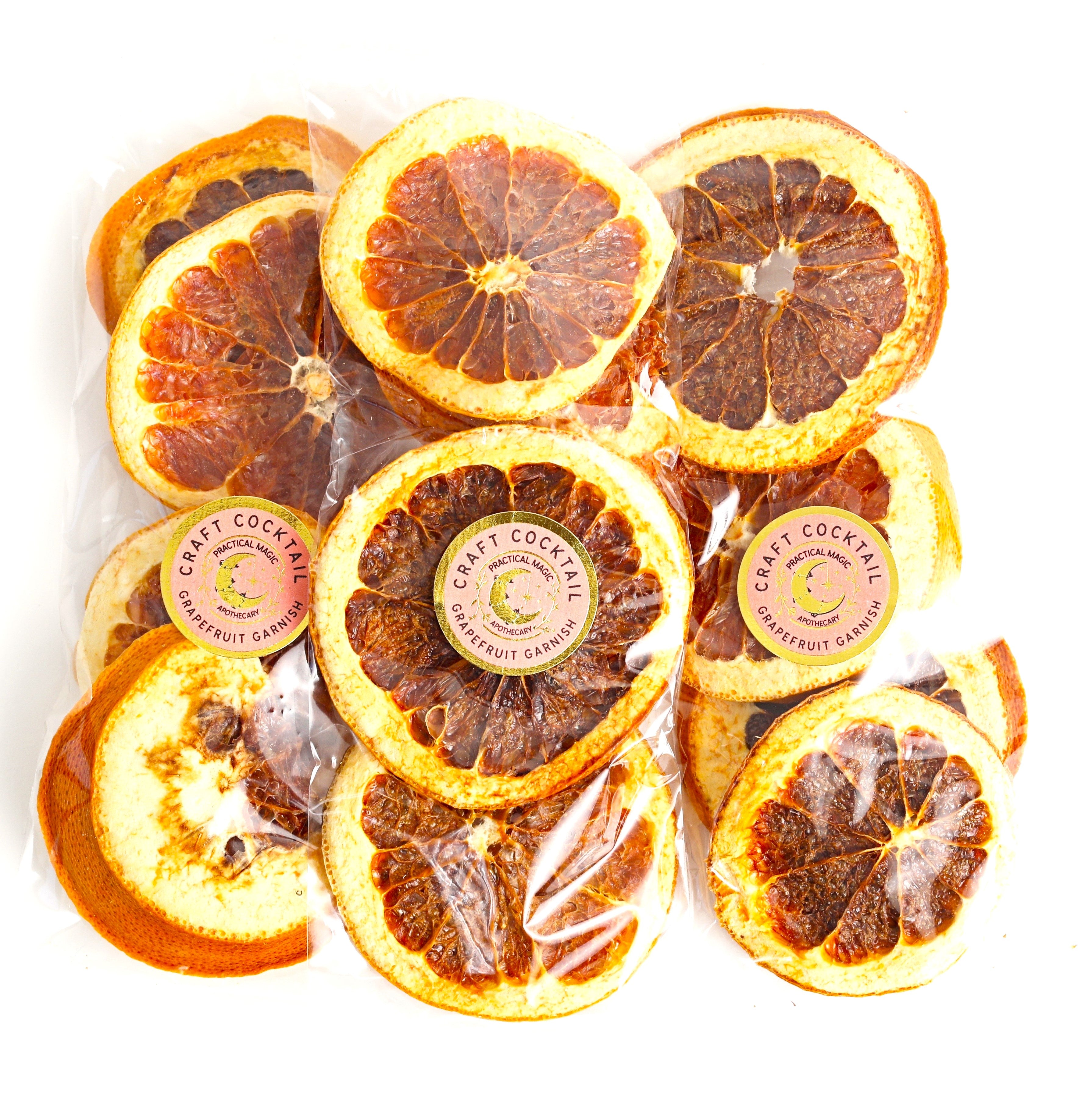 Dried Grapefruit Garnish 4 per pack – PracticalMagic