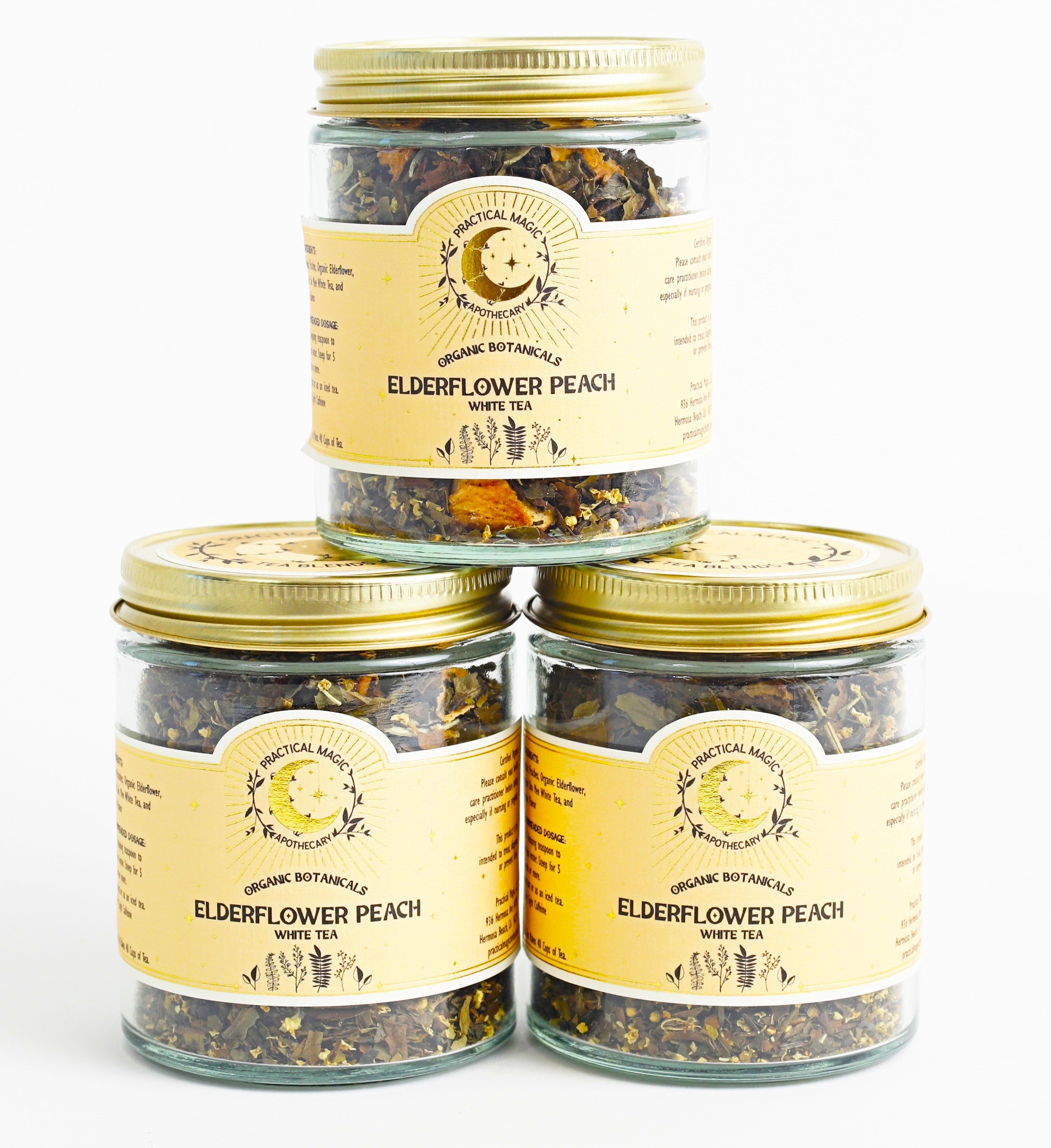 Elderflower Peach Tea – PracticalMagic