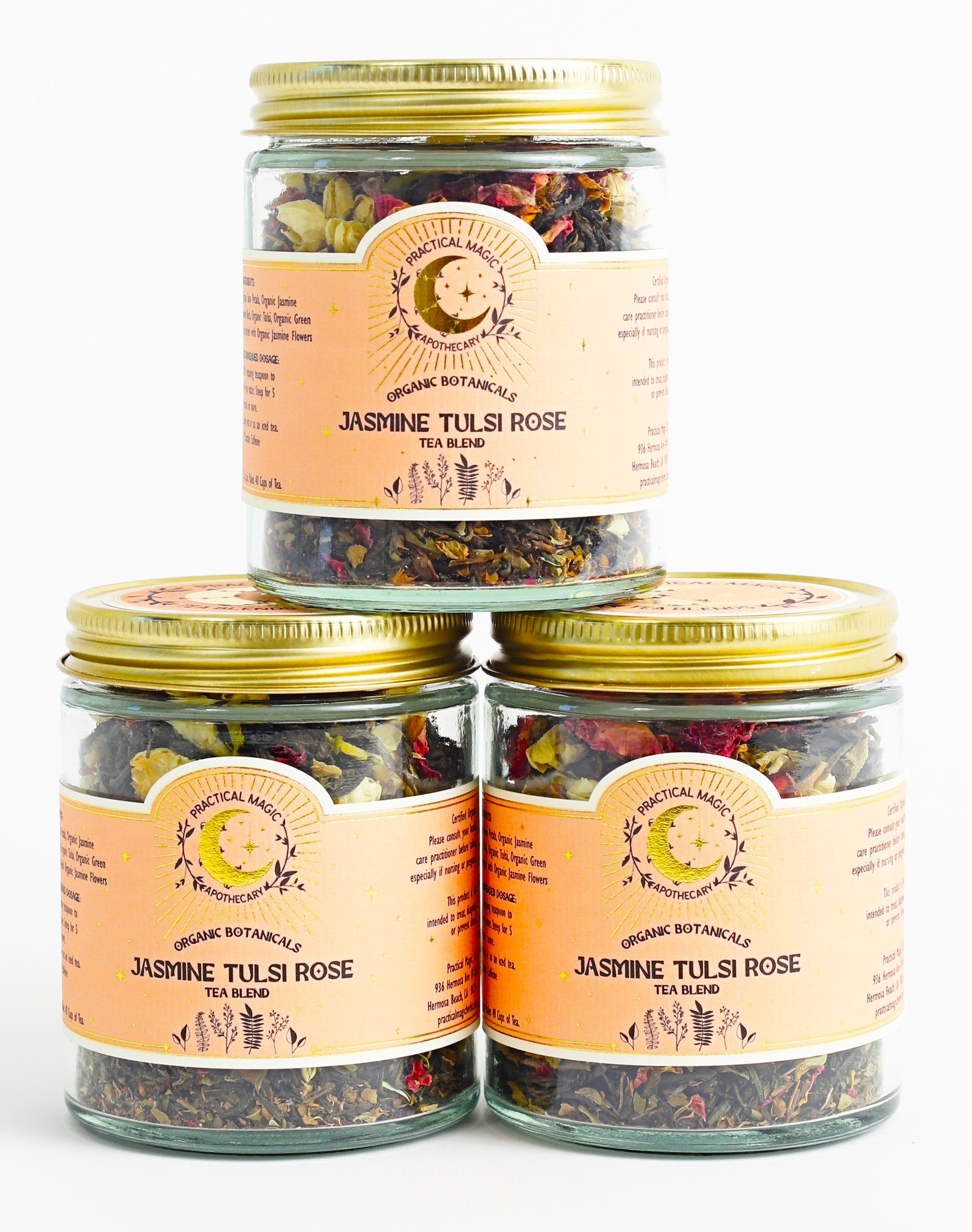 Jasmin Tulsi Rose Tea – PracticalMagic